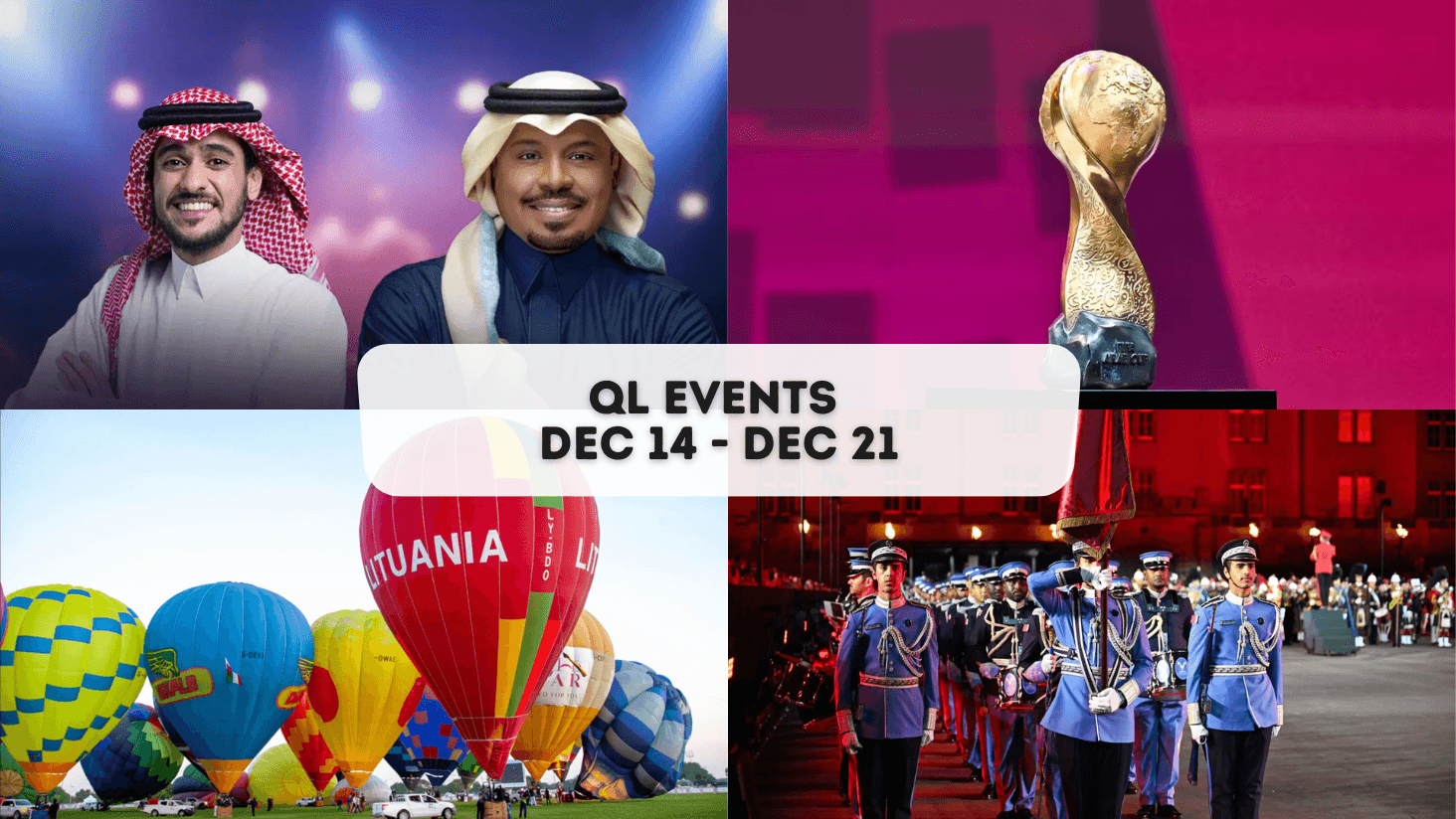 QL Events – December 14 – 21, 2025 | Qatar Living