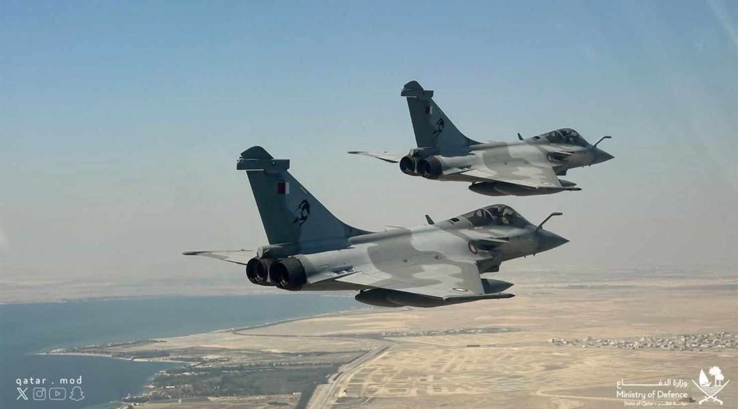 Qatar shoots down two Iranian aircraft, intercepts ballistic missiles ...