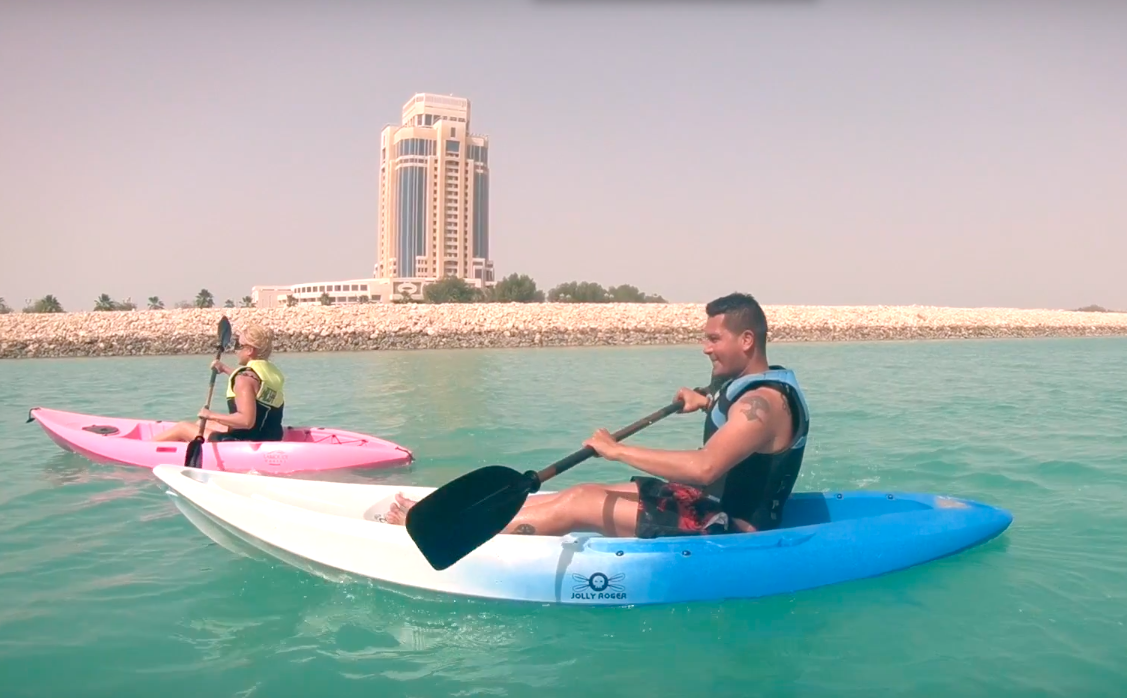 WATCH: Watersports at The Grand Hyatt Doha Beach | Qatar Living