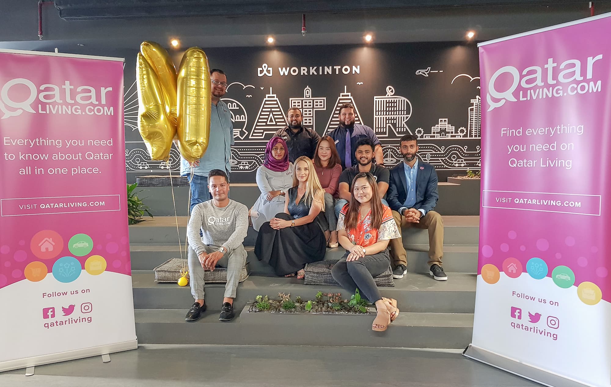 WATCH: Qatar Living celebrates its 14th Anniversary at Workinton ...