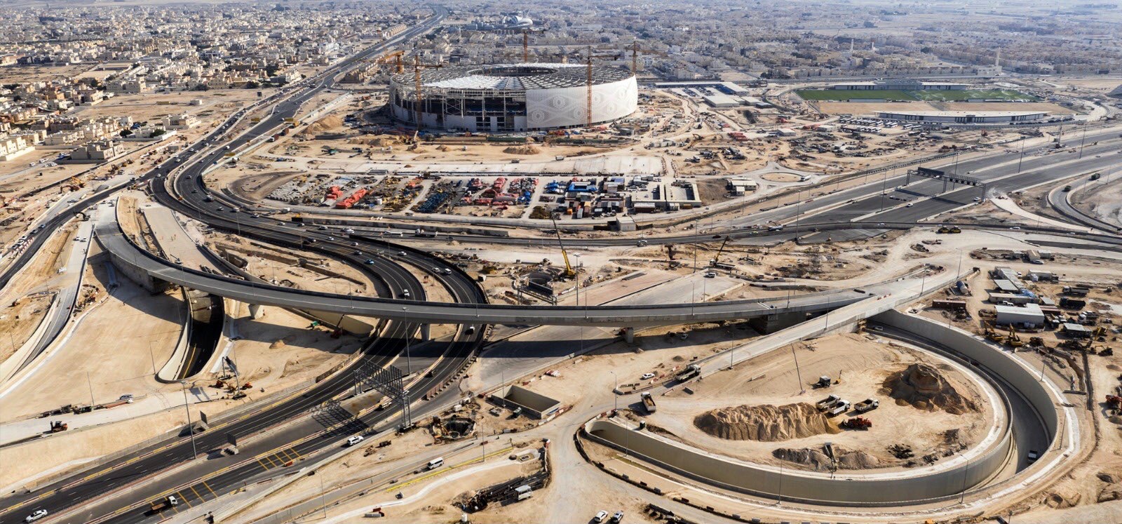 Ashghal opens new bridge and underpass at Mesaimeer Interchange | Qatar ...