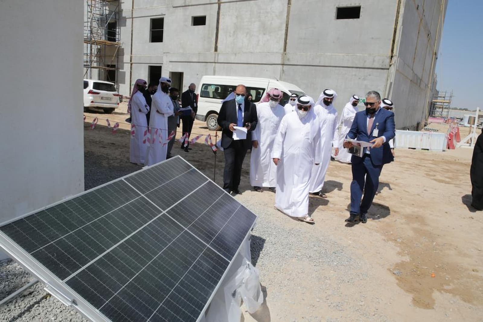 Minister inspects construction works of public bus infrastructure ...