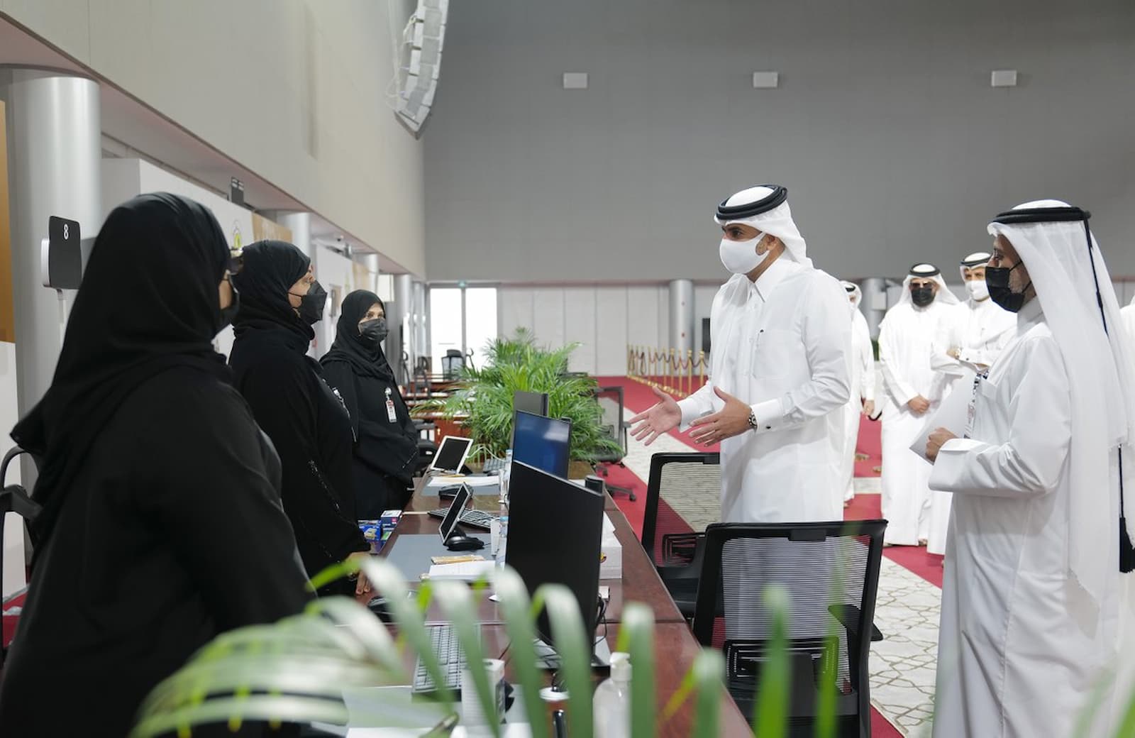 PM visits headquarters of Candidates' Committee of Shura Council ...