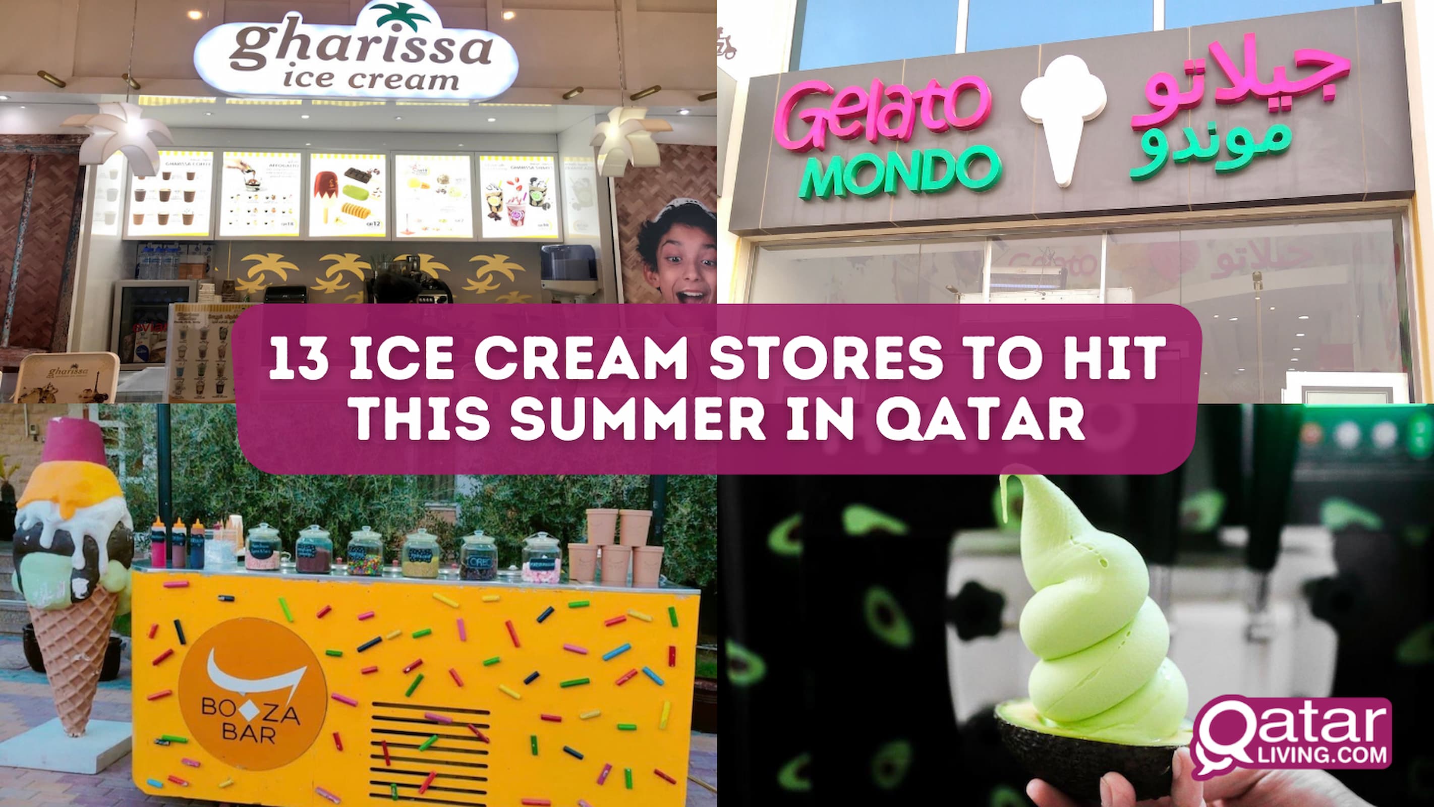 13 Ice cream stores to hit this summer in Qatar | Qatar Living