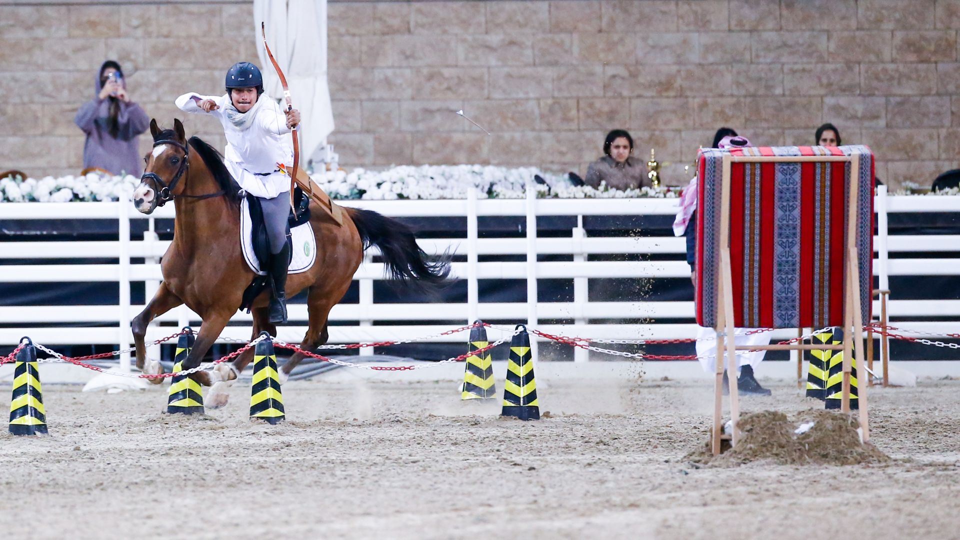 Learn the art of horseback archery at the Horseback Archery Equestrian ...
