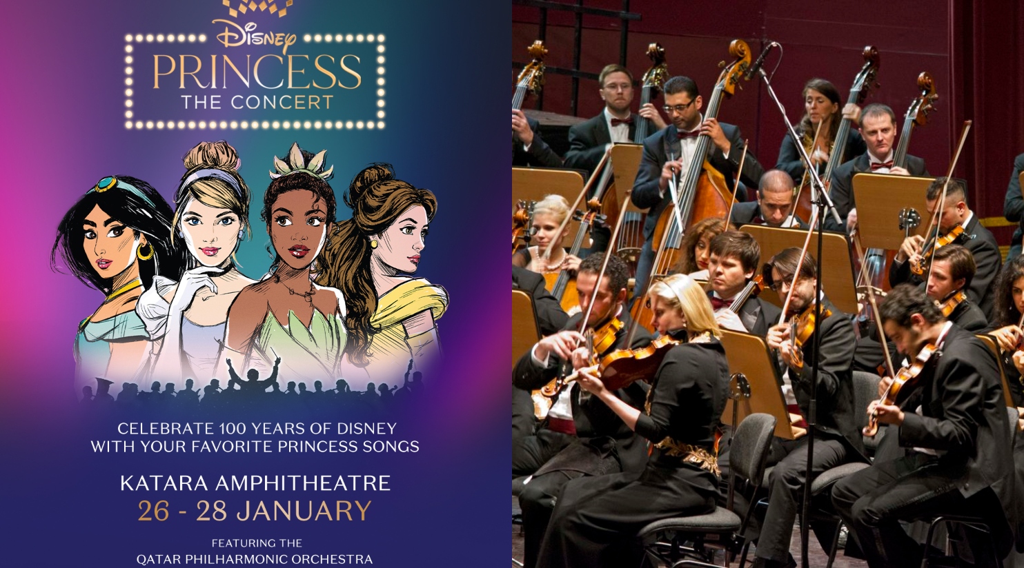 Disney Princess -The Concert to perform with the Qatar Philharmonic ...
