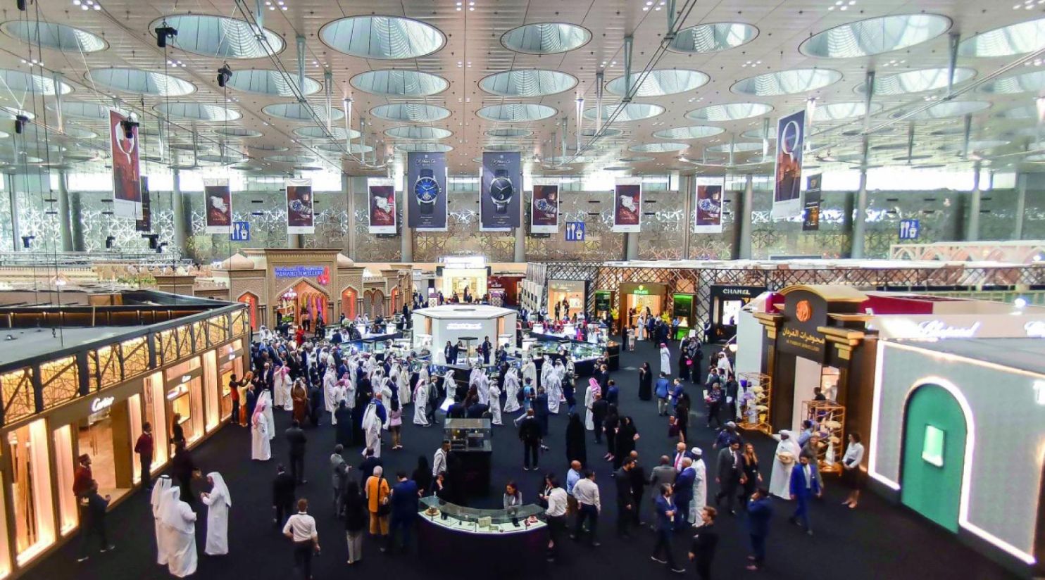 Over 500 top brands on show as Doha Jewellery and Watches Exhibition ...
