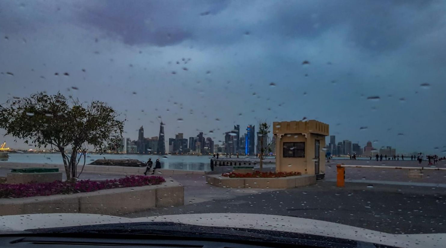Chances for scattered rainfall in Qatar from Sunday until midweek ...