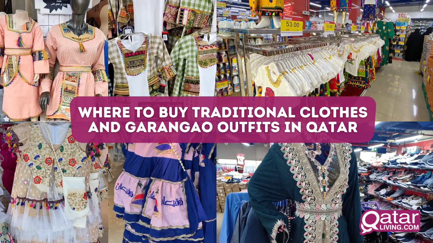 Where to buy traditional clothes and Garangao outfits in Qatar | Qatar ...