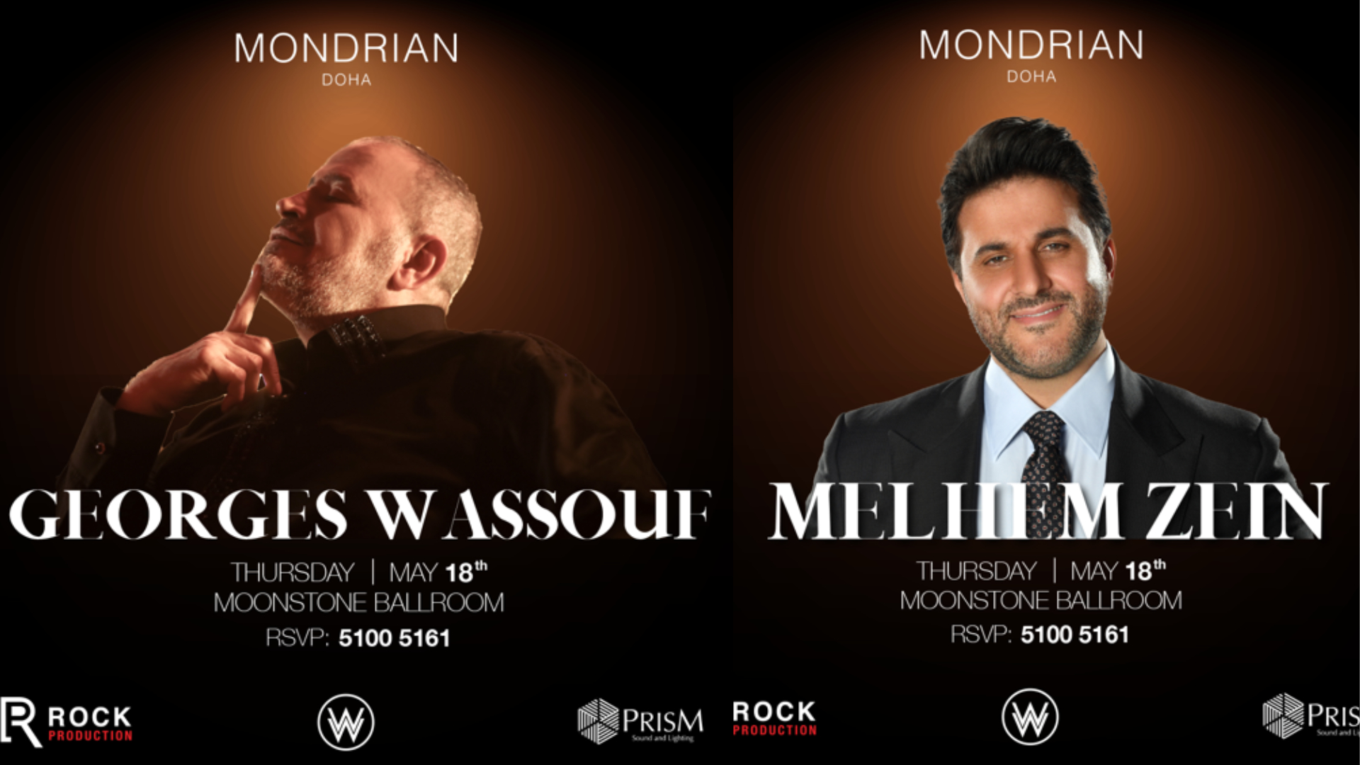 The legend Georges Wassouf and superstar Melhem Zein take centerstage ...