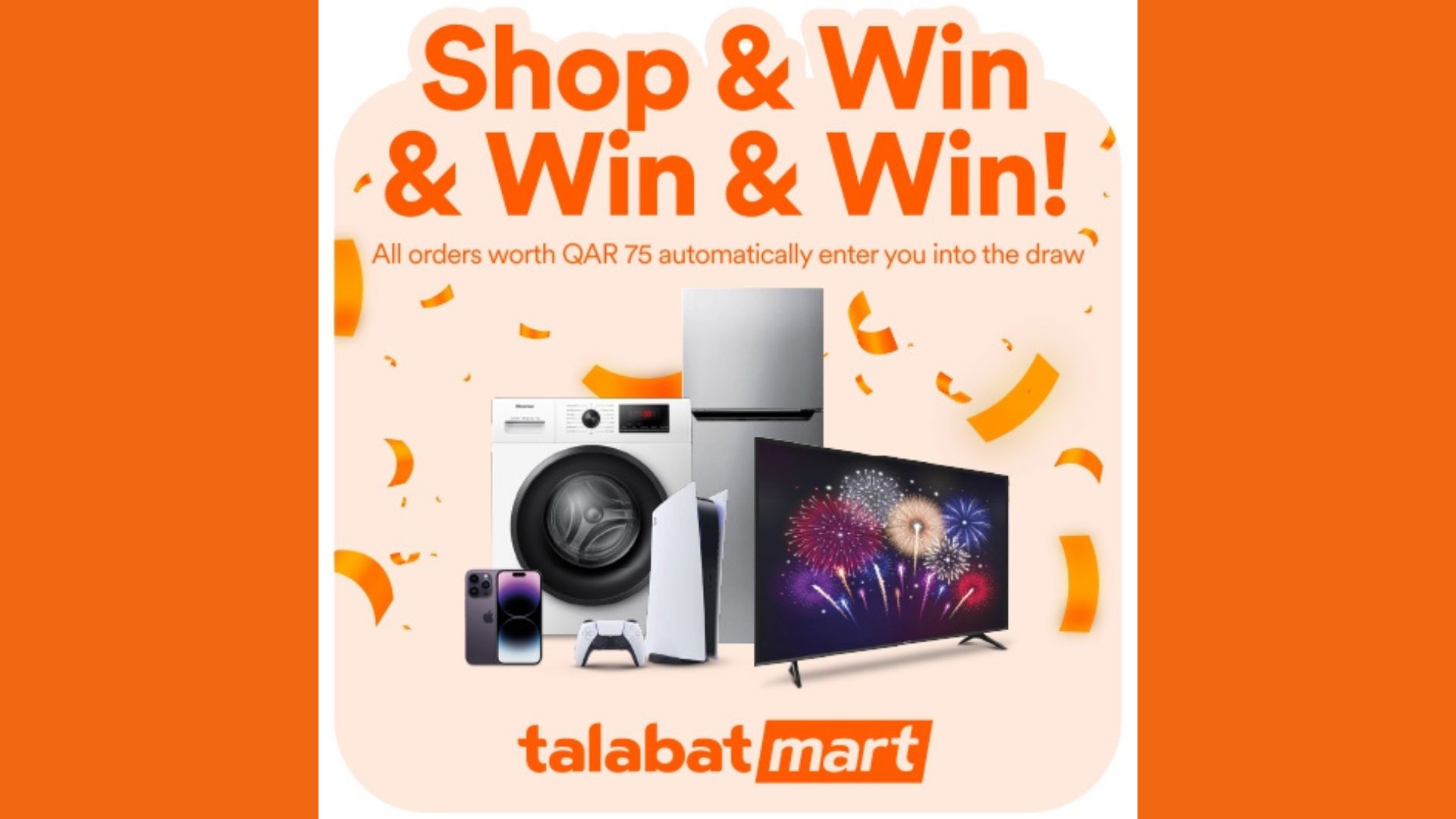 talabat mart launches "Shop & Win" raffle draw | Qatar Living