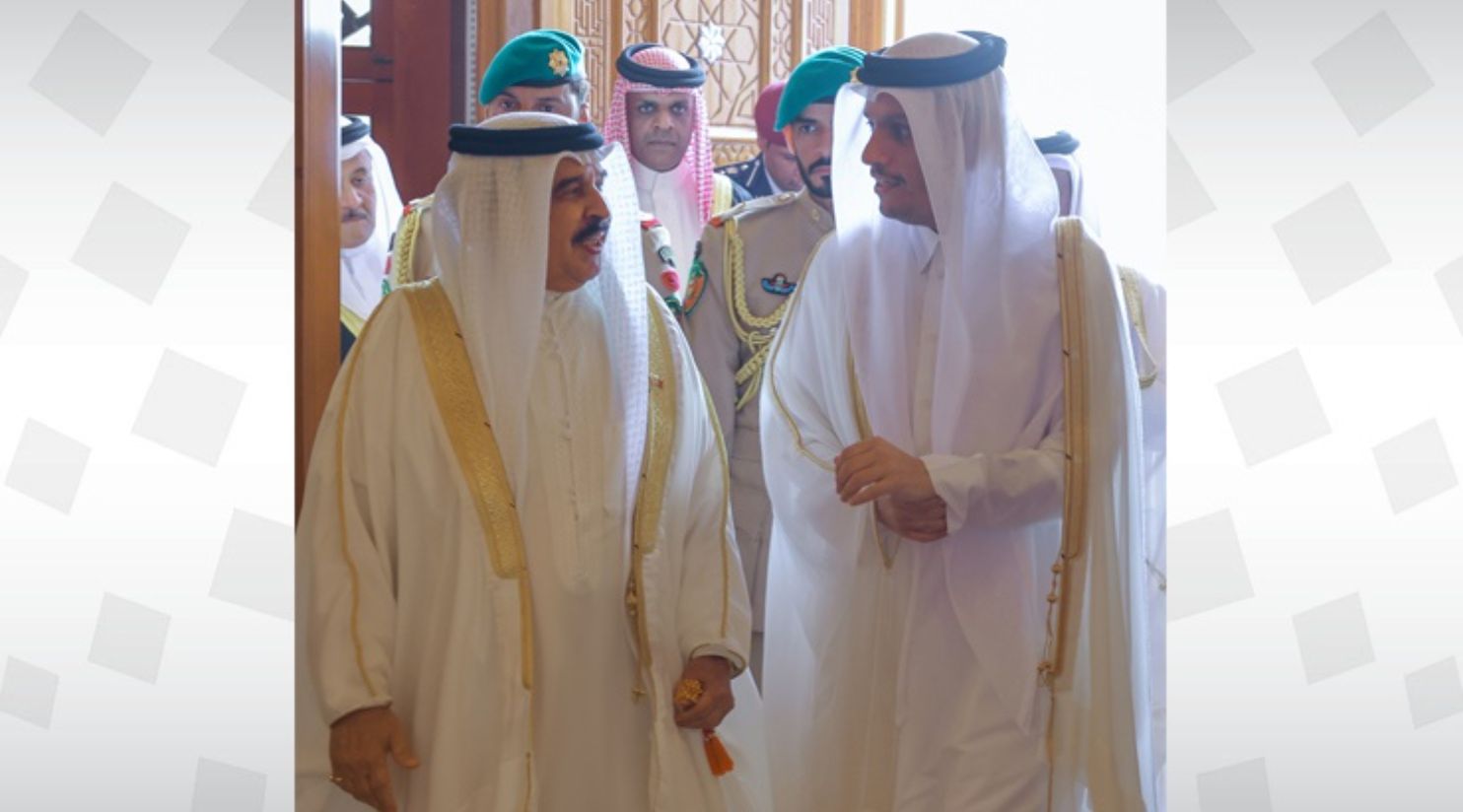 Qatar’s Prime Minister meets Bahrain’s King HM Hamad bin Isa Al Khalifa ...