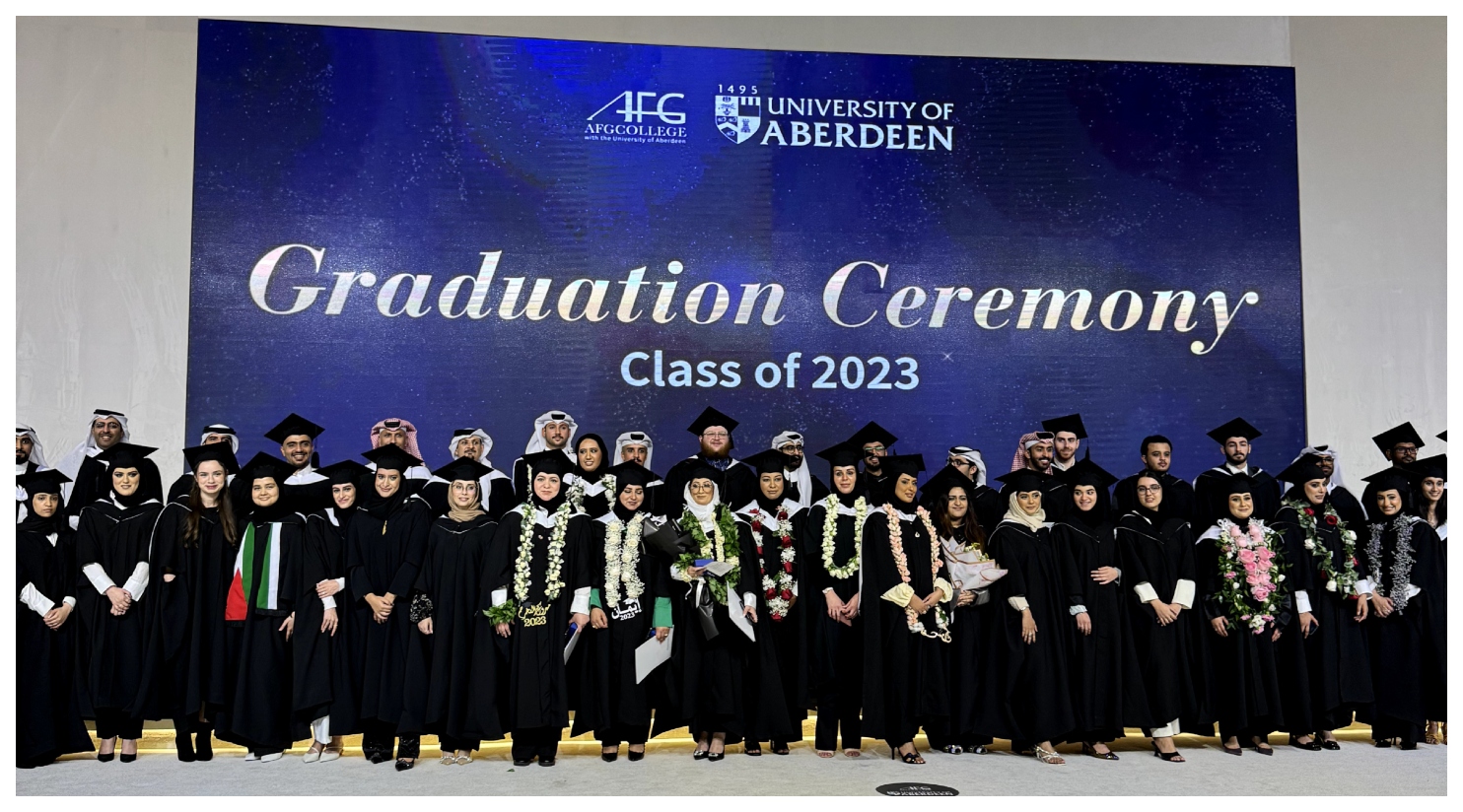 AFG College with the University of Aberdeen celebrate graduates at Doha ...