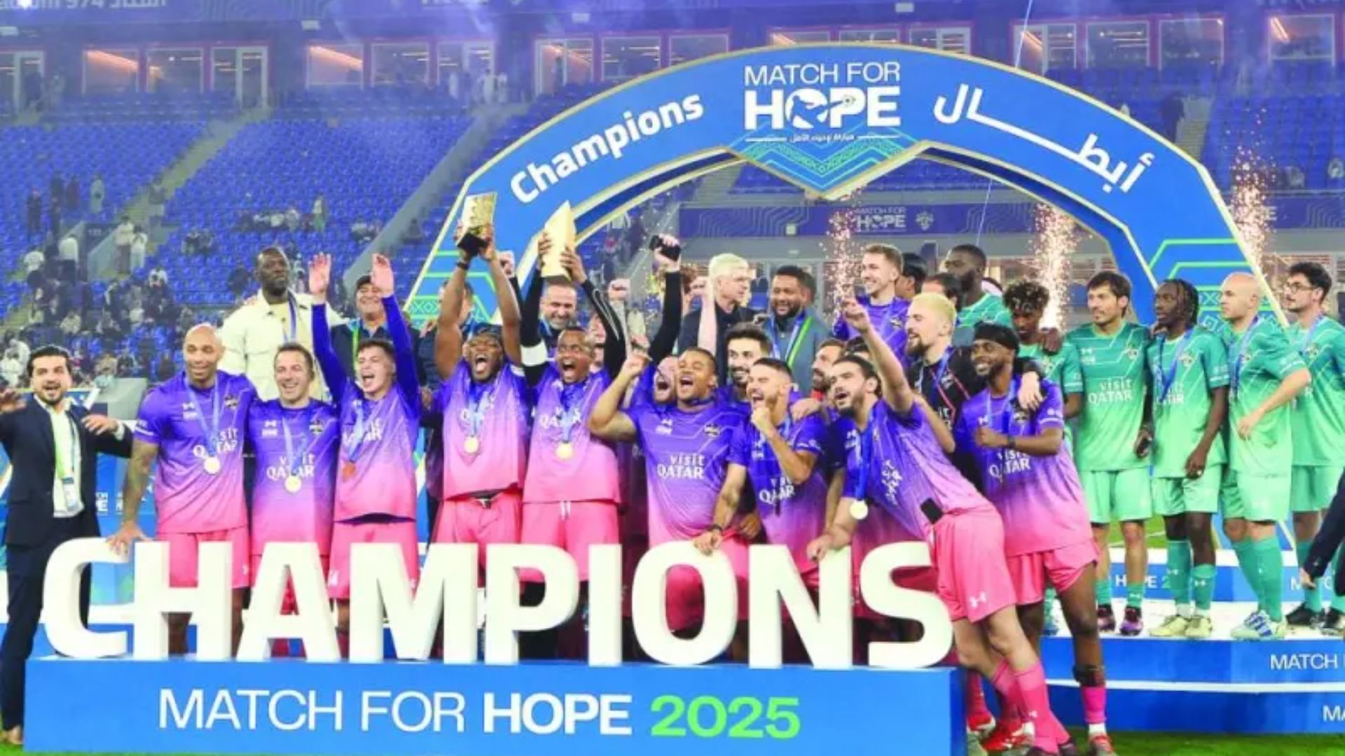 Match for Hope 2025 raises QR40mn with Team KSI x AboFlah as the ...