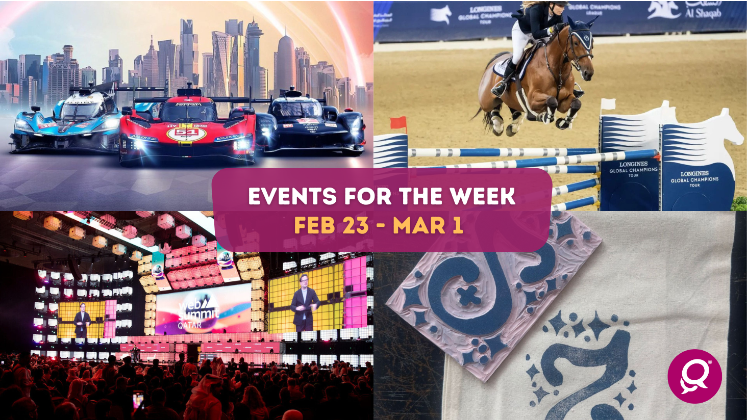 Events this Week: February 23 – March 1 | Qatar Living