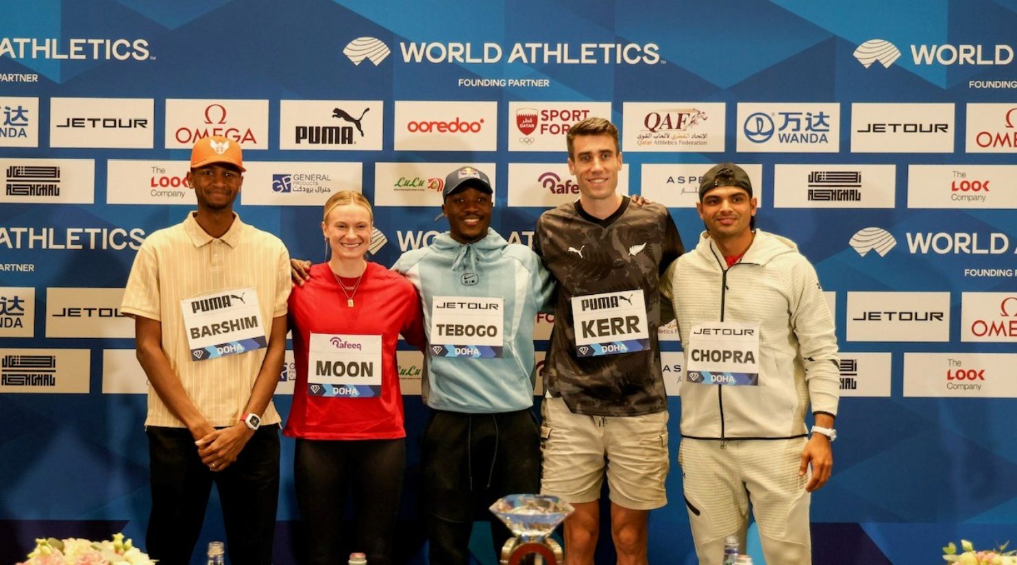 Elite track and field stars to compete in the Doha Diamond League today ...