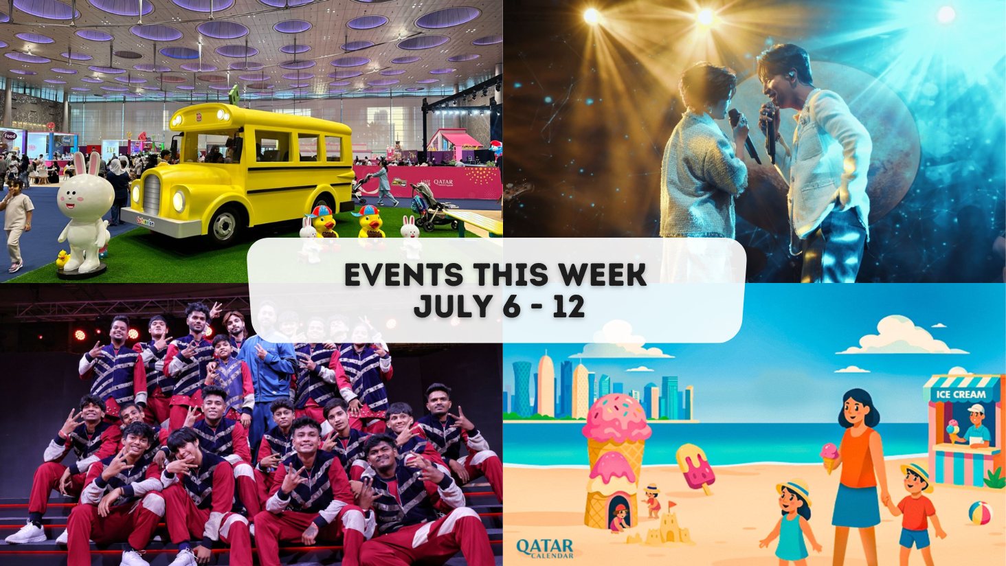 Events this Week – July 6 – 12 | Qatar Living