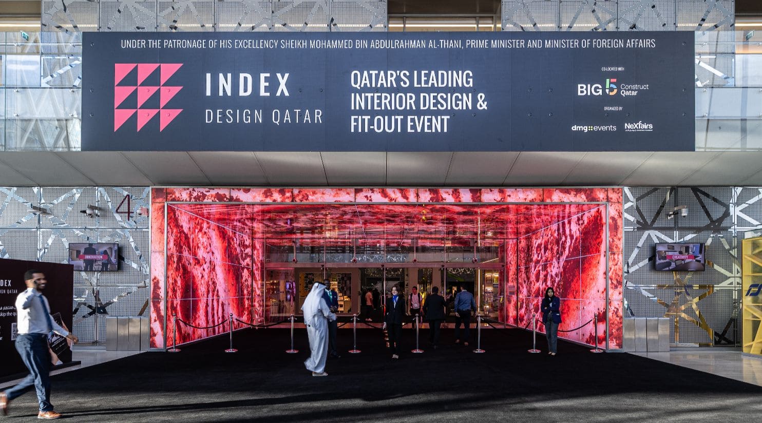 INDEX Design Qatar opens at the Doha Exhibition and Convention Centre ...