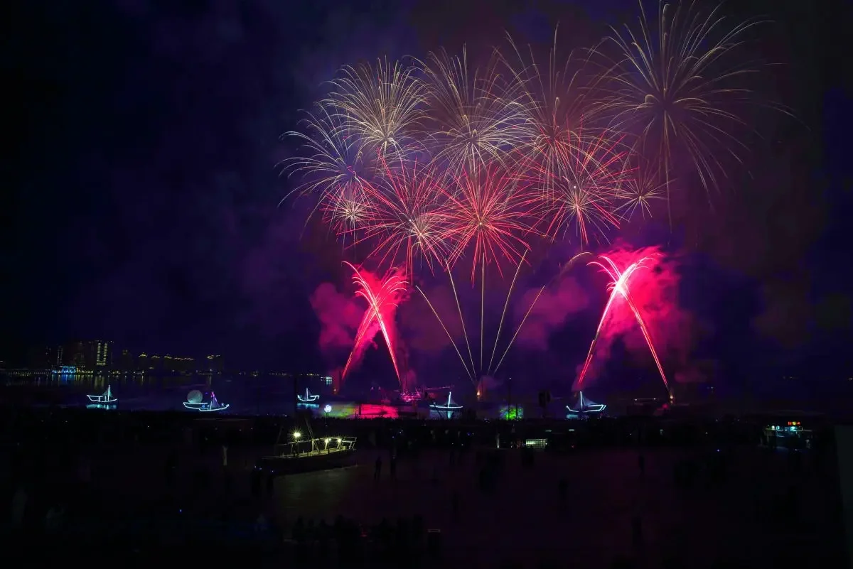 Eid Al Adha Fireworks Show at Katara | Qatar Living