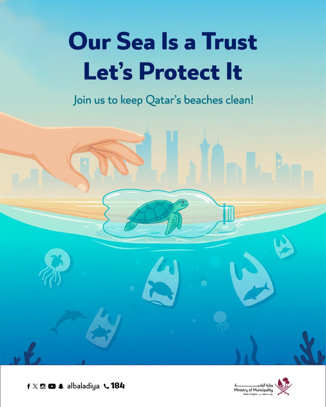 Beach Cleanup Community Events by the Ministry of Municipality | Qatar ...